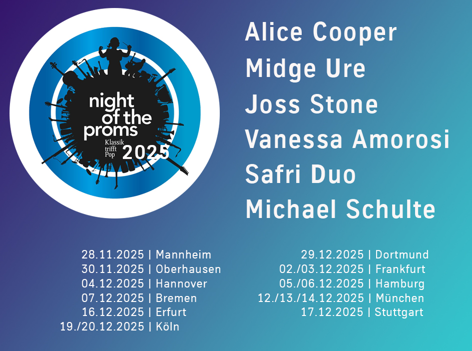 Nigth of the Proms 2025 – Rock trifft auf New Wave, Soul und Deutsch ...